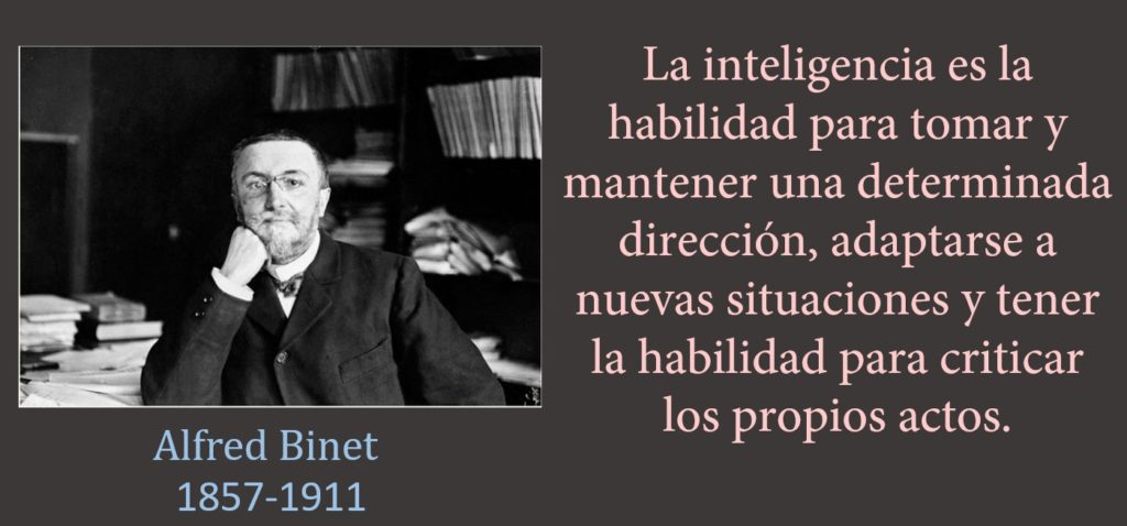 la inteligencia según Alfred Binet es medible